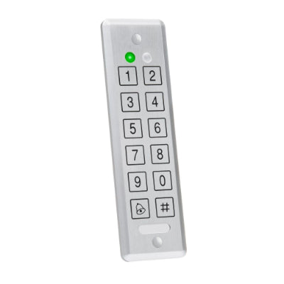 Rosslare* Convertible Series 2X6 Keypad Anti-Vandal Ultraslim Piezoele ...